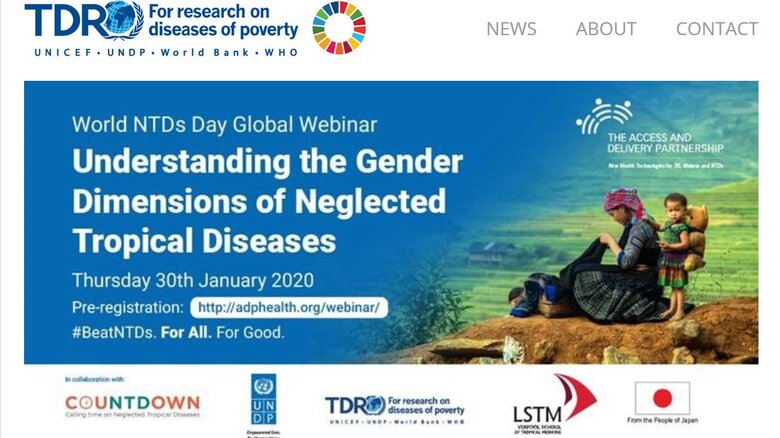 TDR Webinar: Understanding the gender dimensions of neglected tropical ...