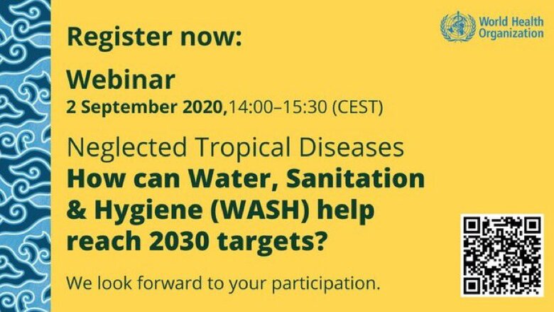 WHO webinar: How can WASH help to reach the 2030 road map targets | GSA